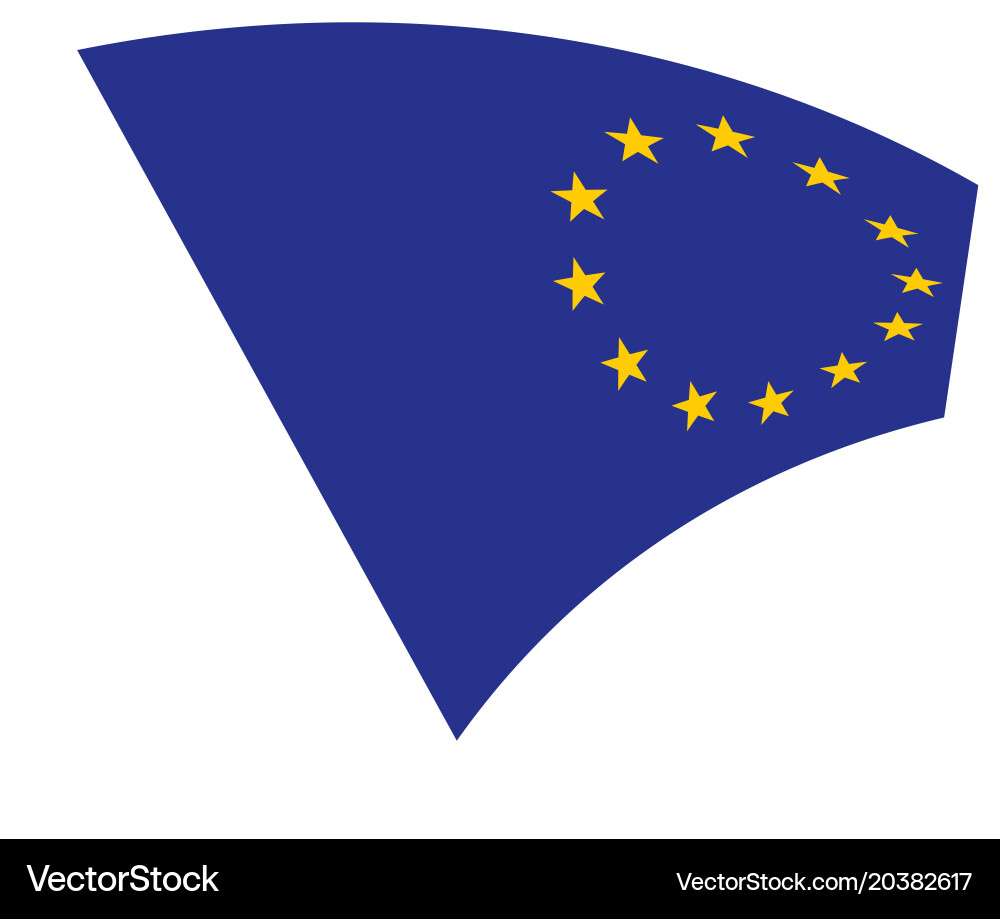 European union flag Royalty Free Vector Image - VectorStock