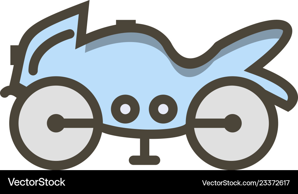 Heavy bike icon Royalty Free Vector Image - VectorStock