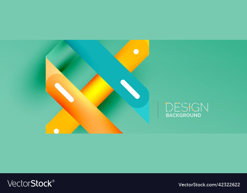 Background overlapping lines dynamic Royalty Free Vector