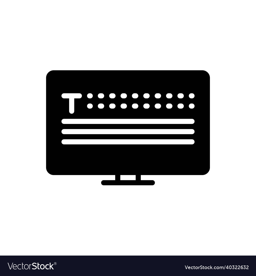 Type Royalty Free Vector Image - VectorStock