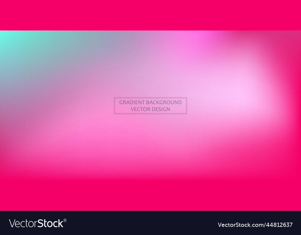 Panoramic web template multicolor gradient Vector Image