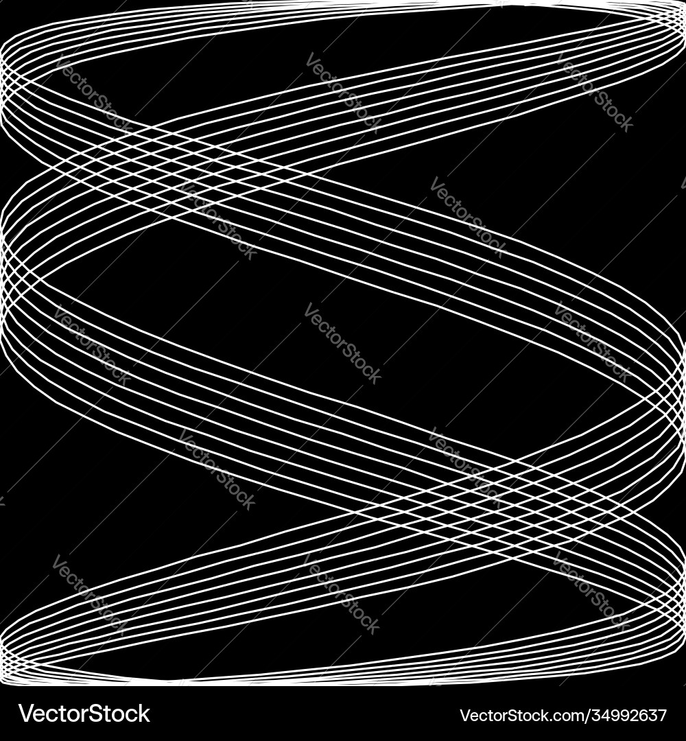 Waving-wavy sine vertical lines sinuous curve Vector Image