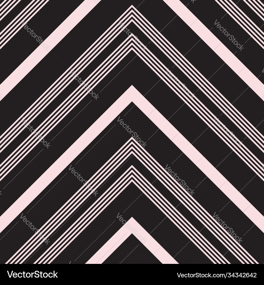 Pink chevron diagonal stripes seamless pattern Vector Image