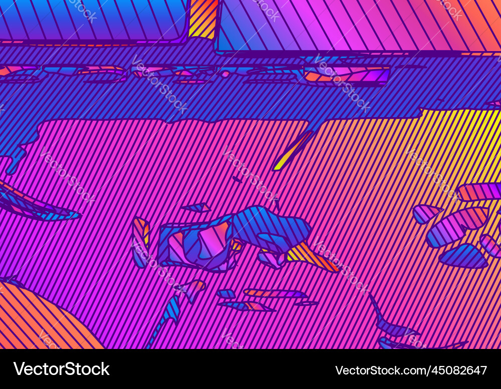 Abstract vibrant background with vivid color Vector Image