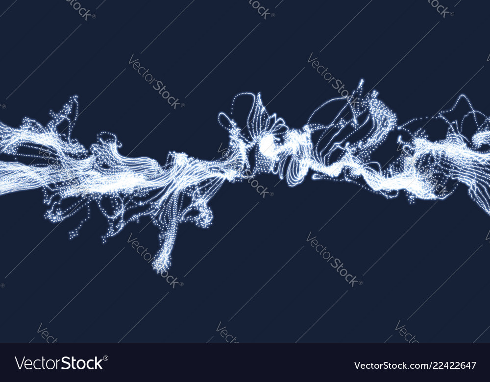 Electricity lighting effects array with dynamic Vector Image