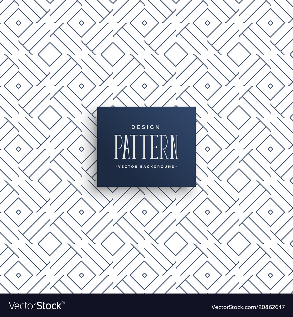 Subtle lines creative pattern background Vector Image