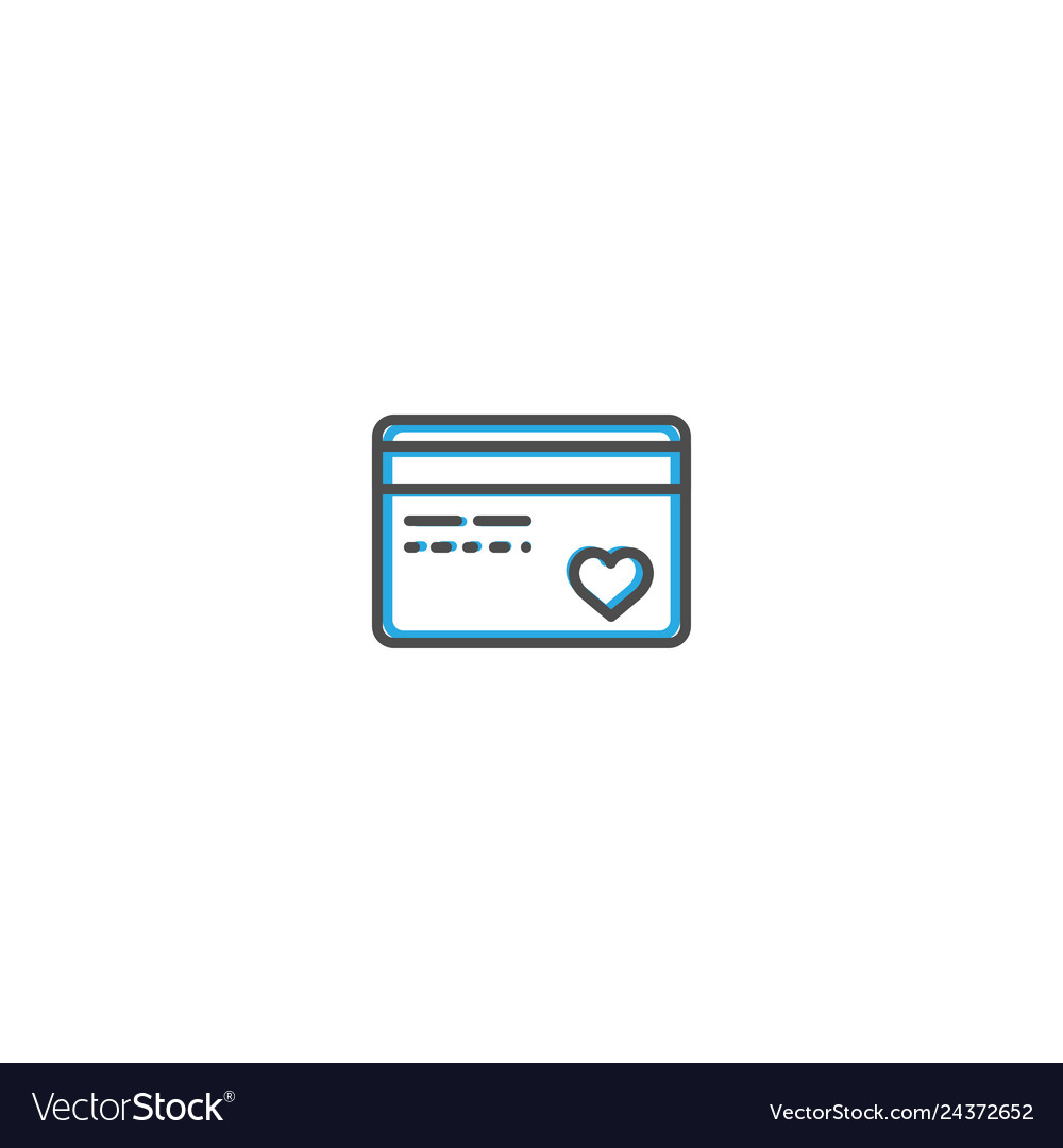 Credit card icon design lifestyle icon Royalty Free Vector Credit card icon design lifestyle icon Royalty Free Vector