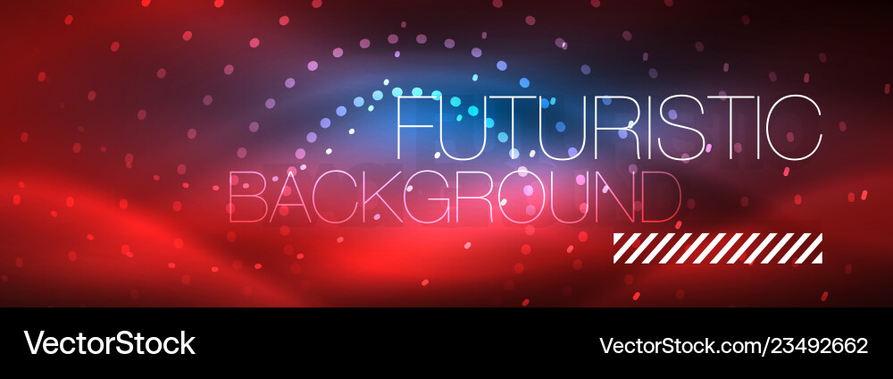 Glowing neon circle line dots round line design Vector Image