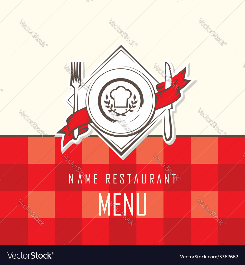Restaurant menu Royalty Free Vector Image - VectorStock