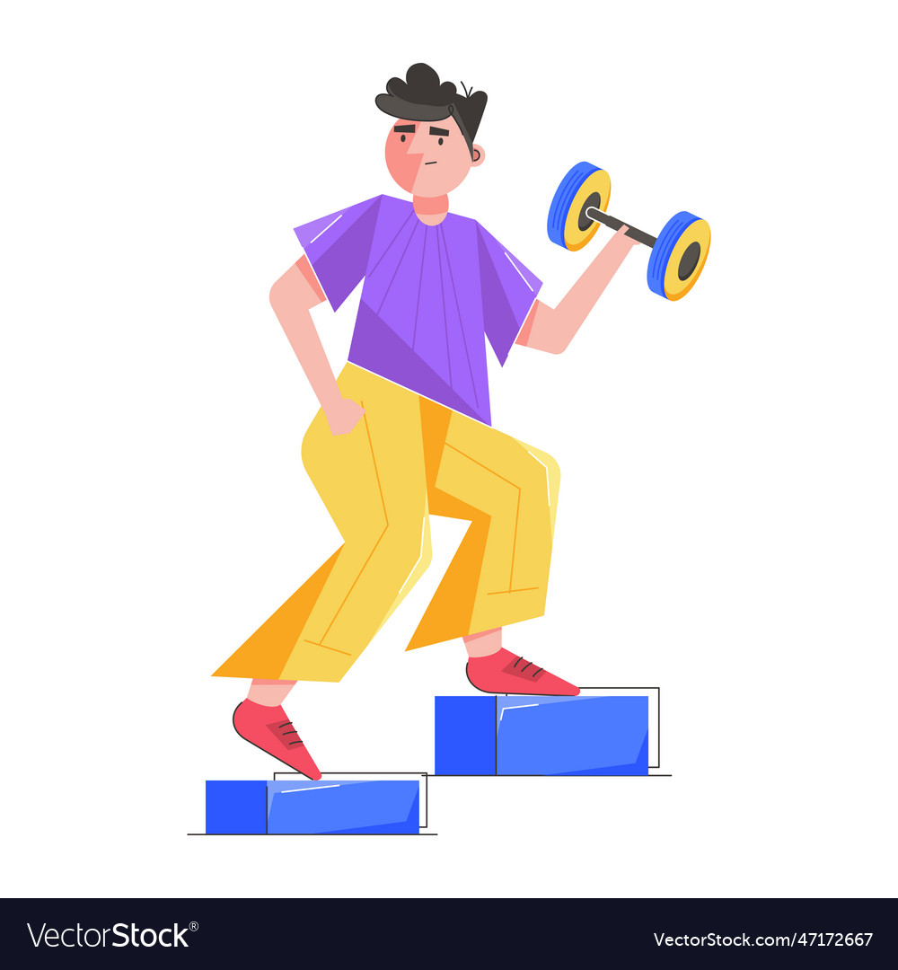 Exercise Royalty Free Vector Image - VectorStock