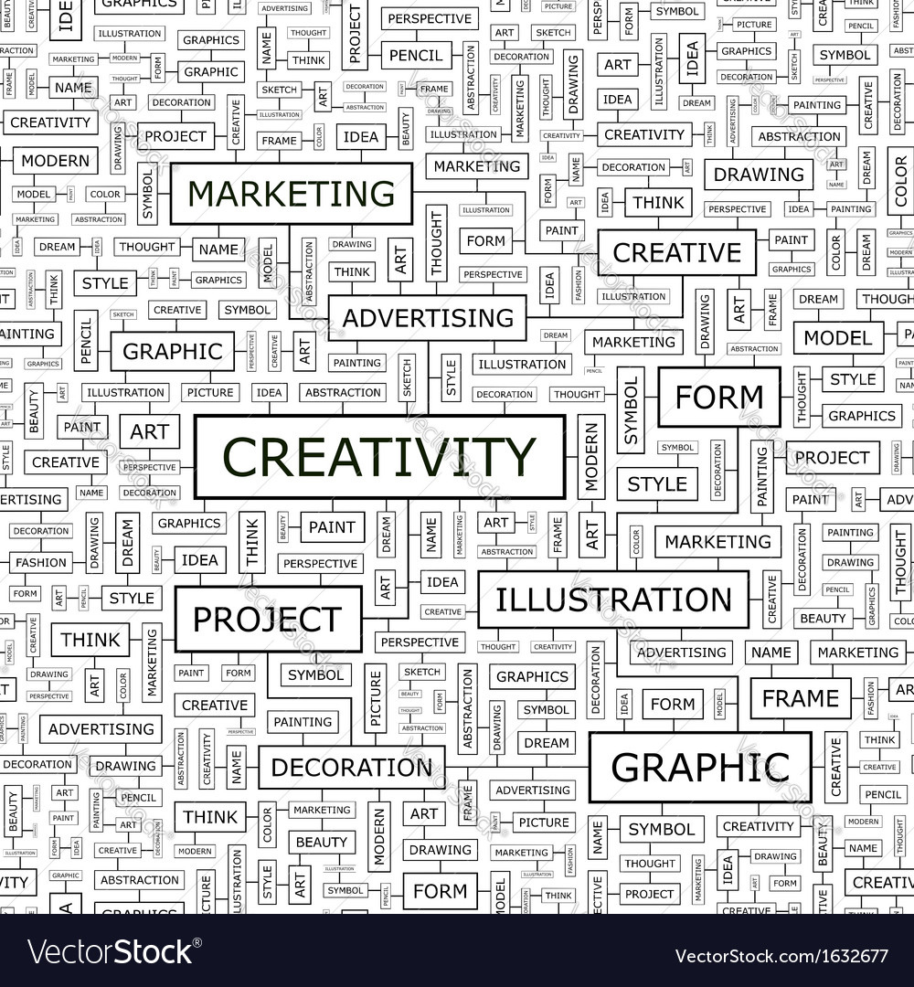Creativity Royalty Free Vector Image - VectorStock