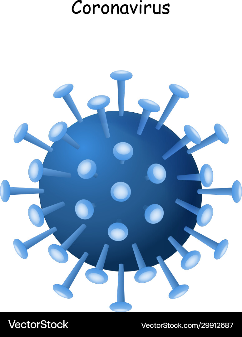 Coronavirus 2019-ncov covid-19 Royalty Free Vector Image