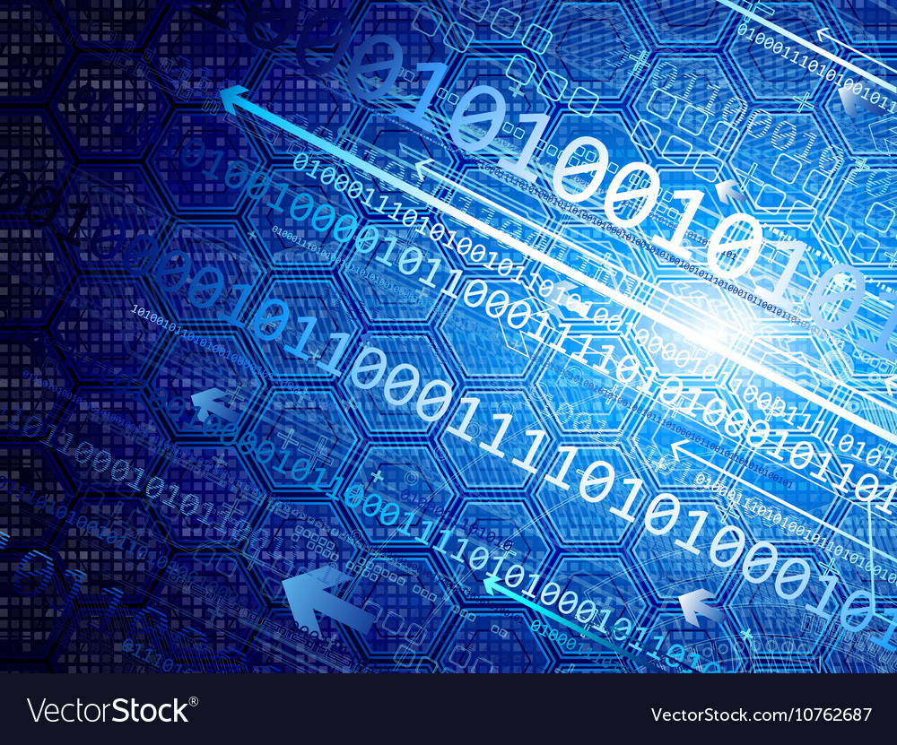 Tech background Royalty Free Vector Image - VectorStock