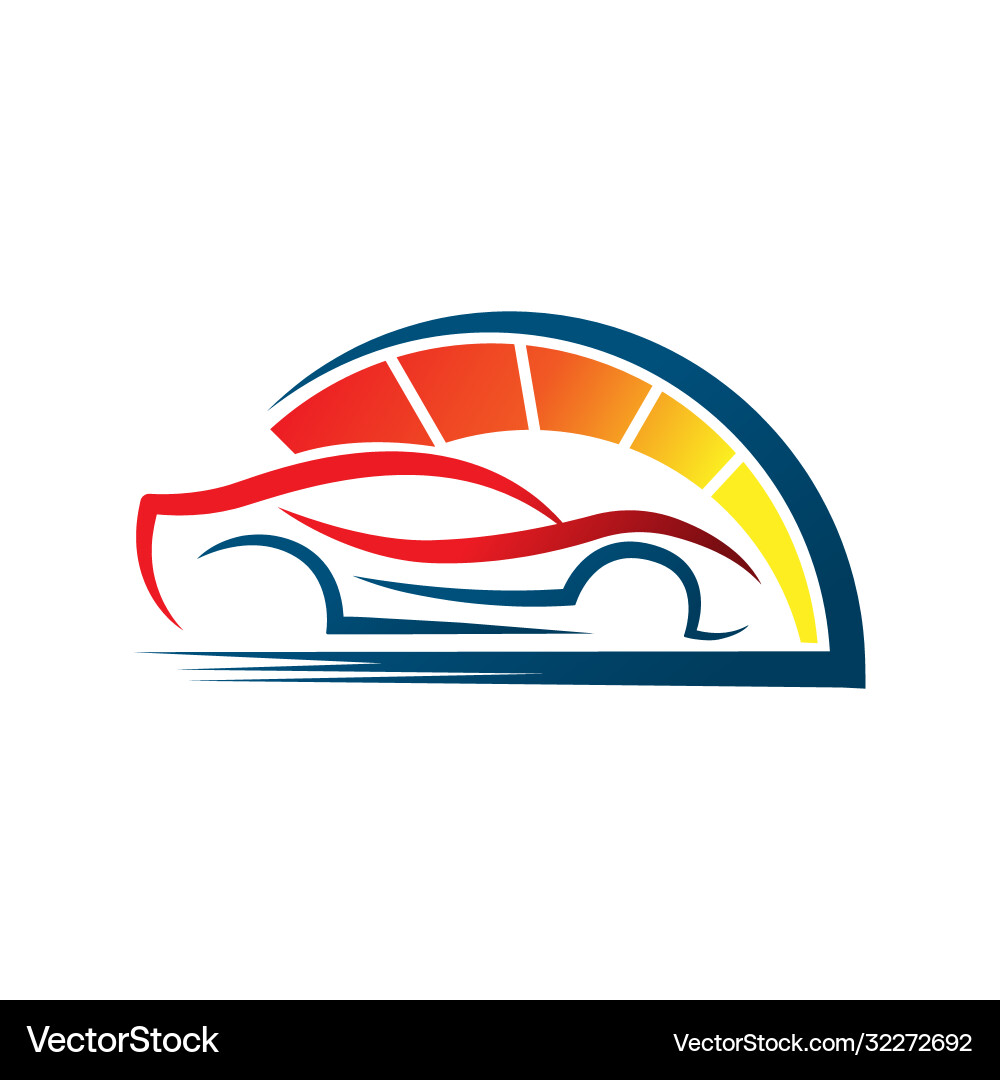 Auto car logo icon template modern sport Vector Image