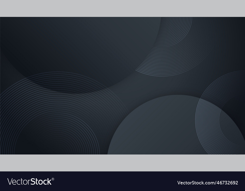 Black polygonal triangular mosaic background Vector Image