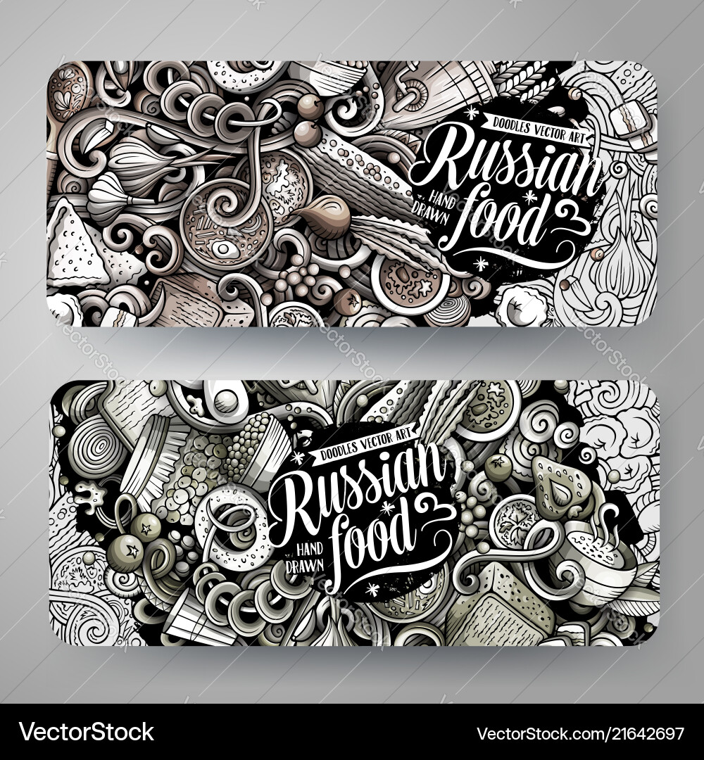 Cartoon graphics monochrome hand drawn Royalty Free Vector