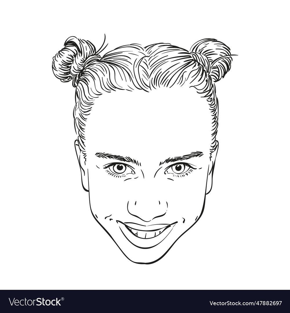 Head Royalty Free Vector Image - VectorStock