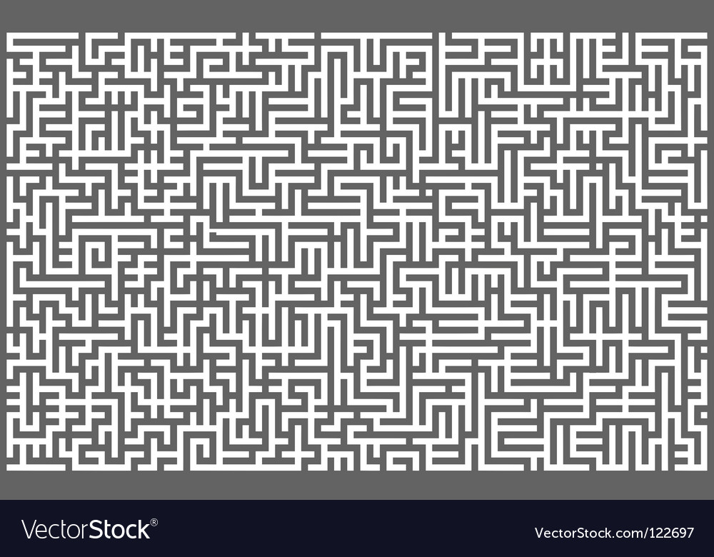 Maze background Royalty Free Vector Image - VectorStock