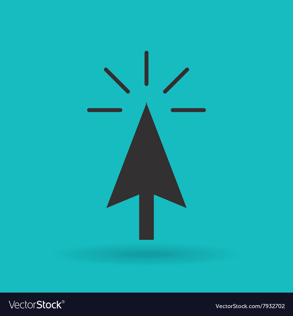 Cursor icon design Royalty Free Vector Image - VectorStock