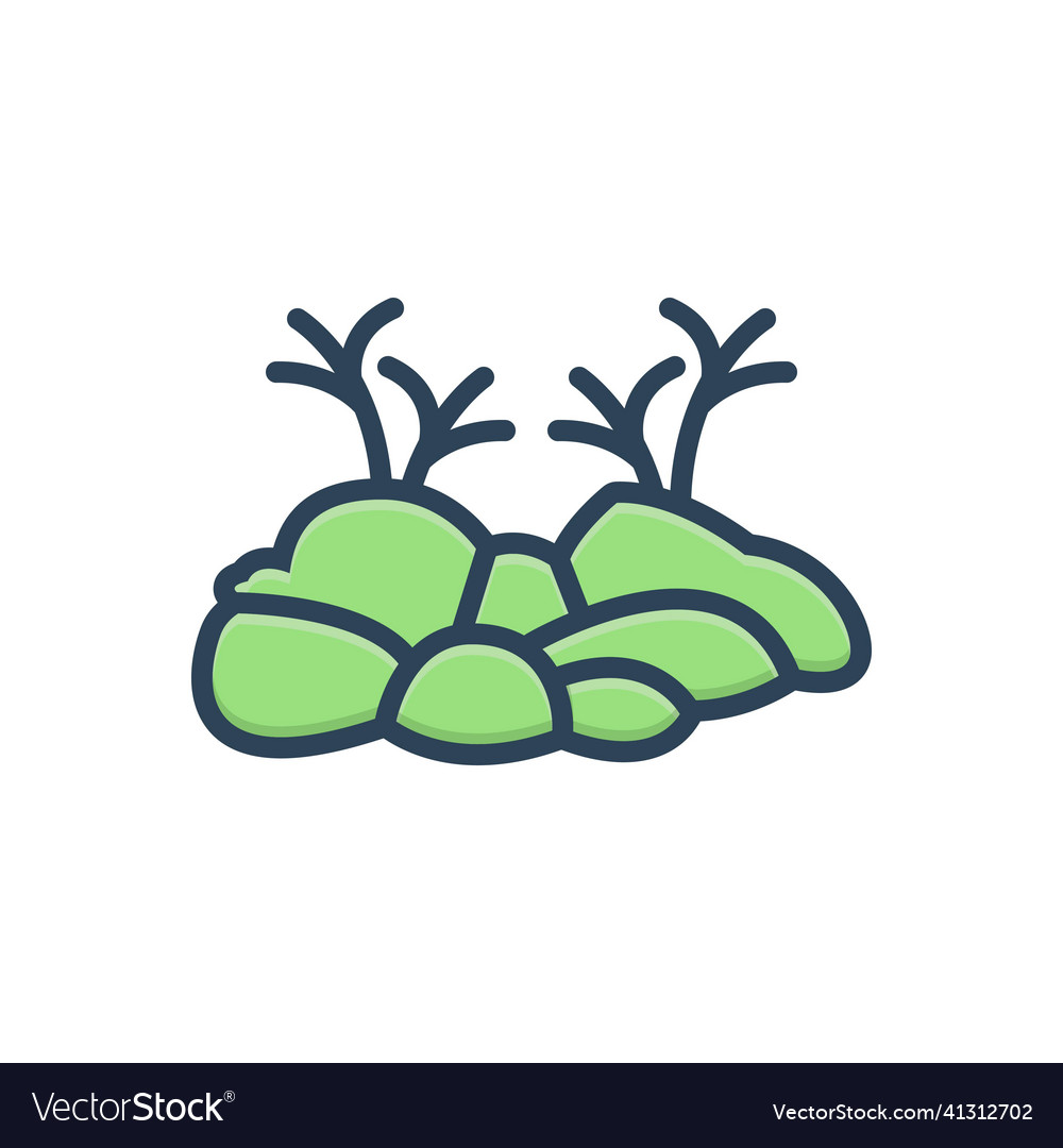 Moss Royalty Free Vector Image - VectorStock