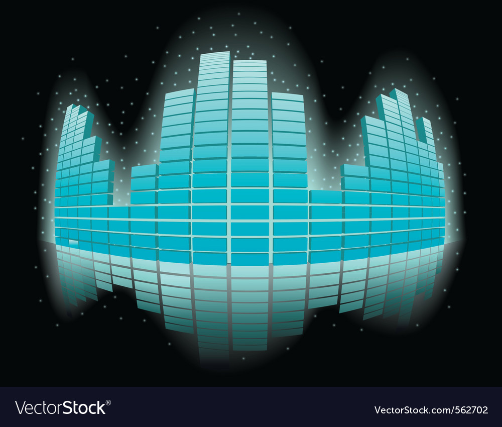 Signal level indicator Royalty Free Vector Image