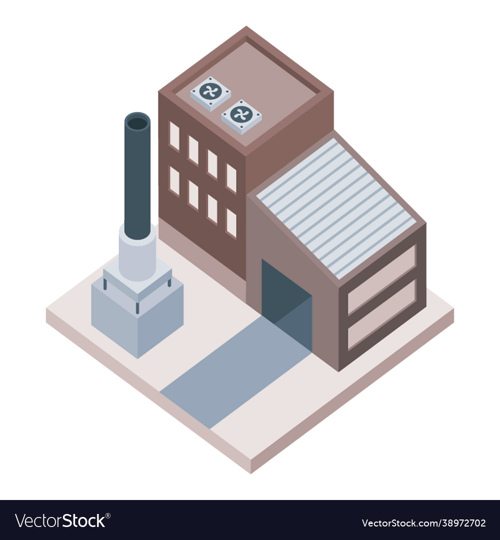 Warehouse building Royalty Free Vector Image - VectorStock