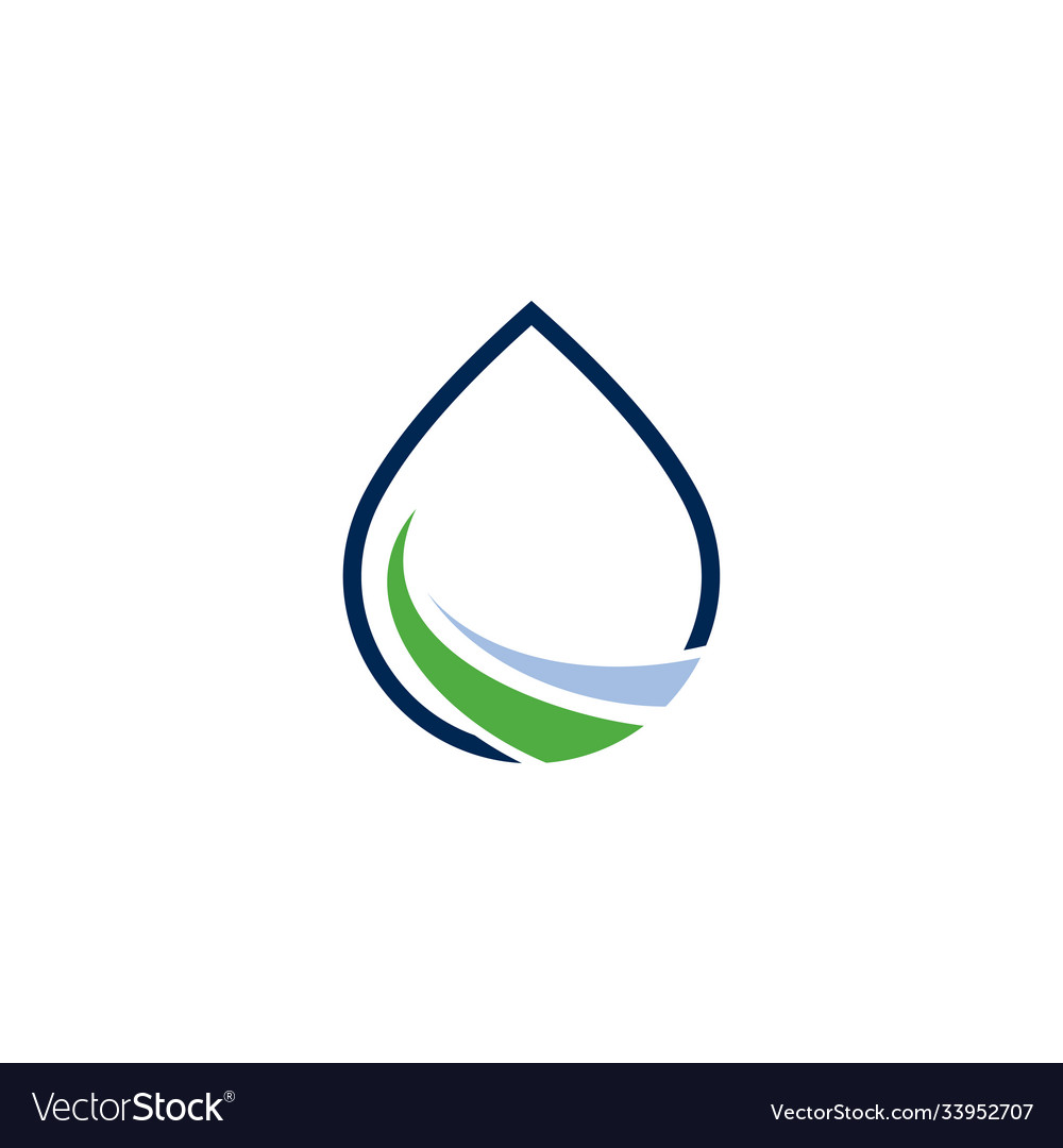 Gas and oil logo template design symbol icon Vector Image