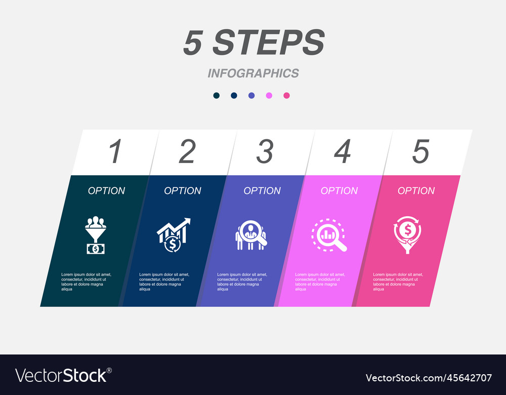 Lead conversion sales audience analysis Royalty Free Vector Lead conversion sales audience analysis Royalty Free Vector