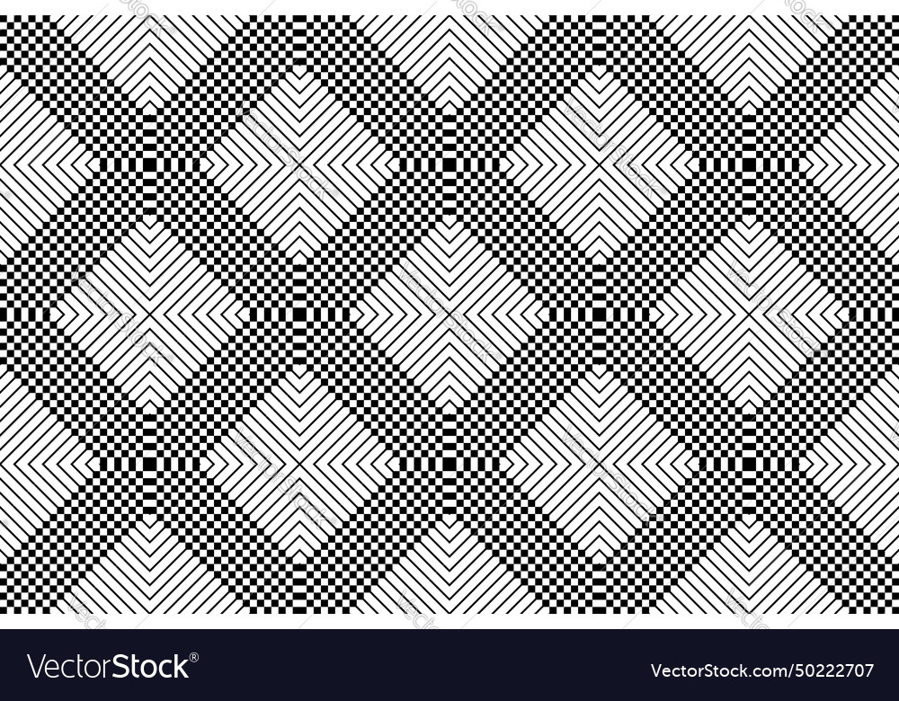 Seamless checked pattern Royalty Free Vector Image