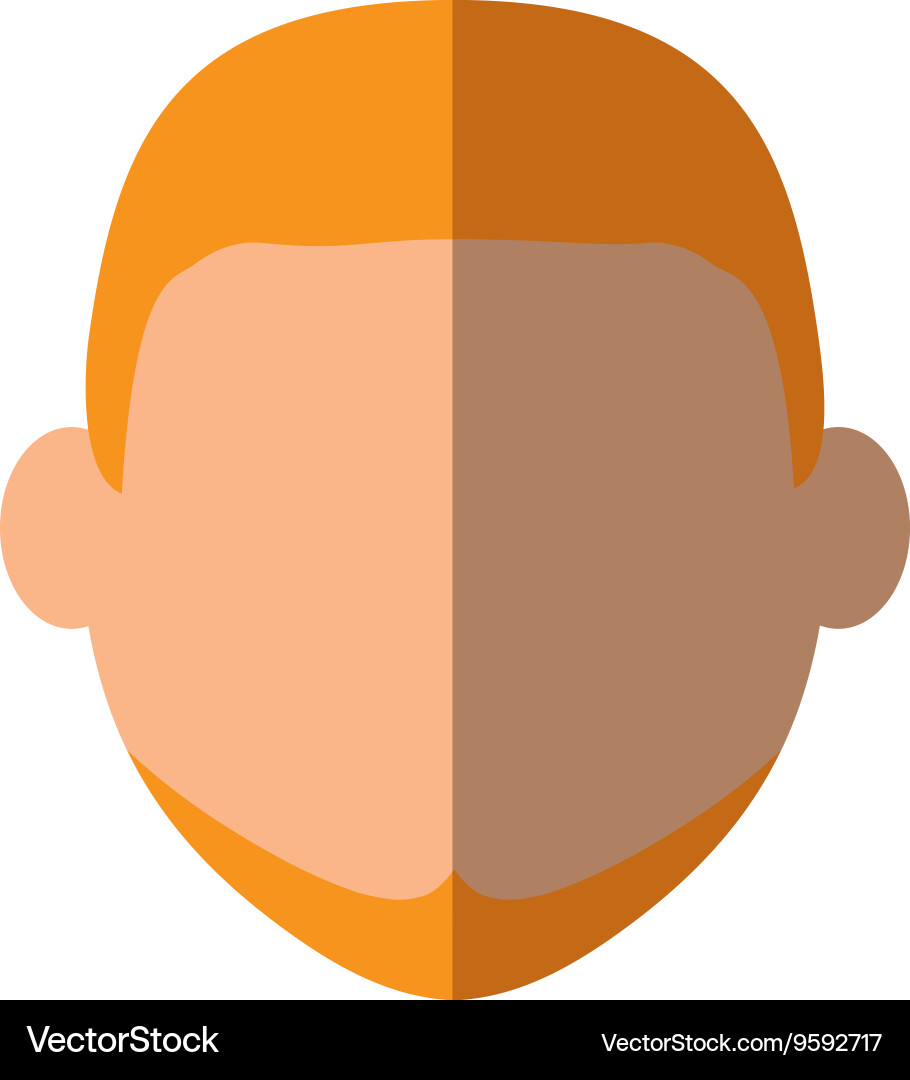 Man head icon person design graphic Royalty Free Vector
