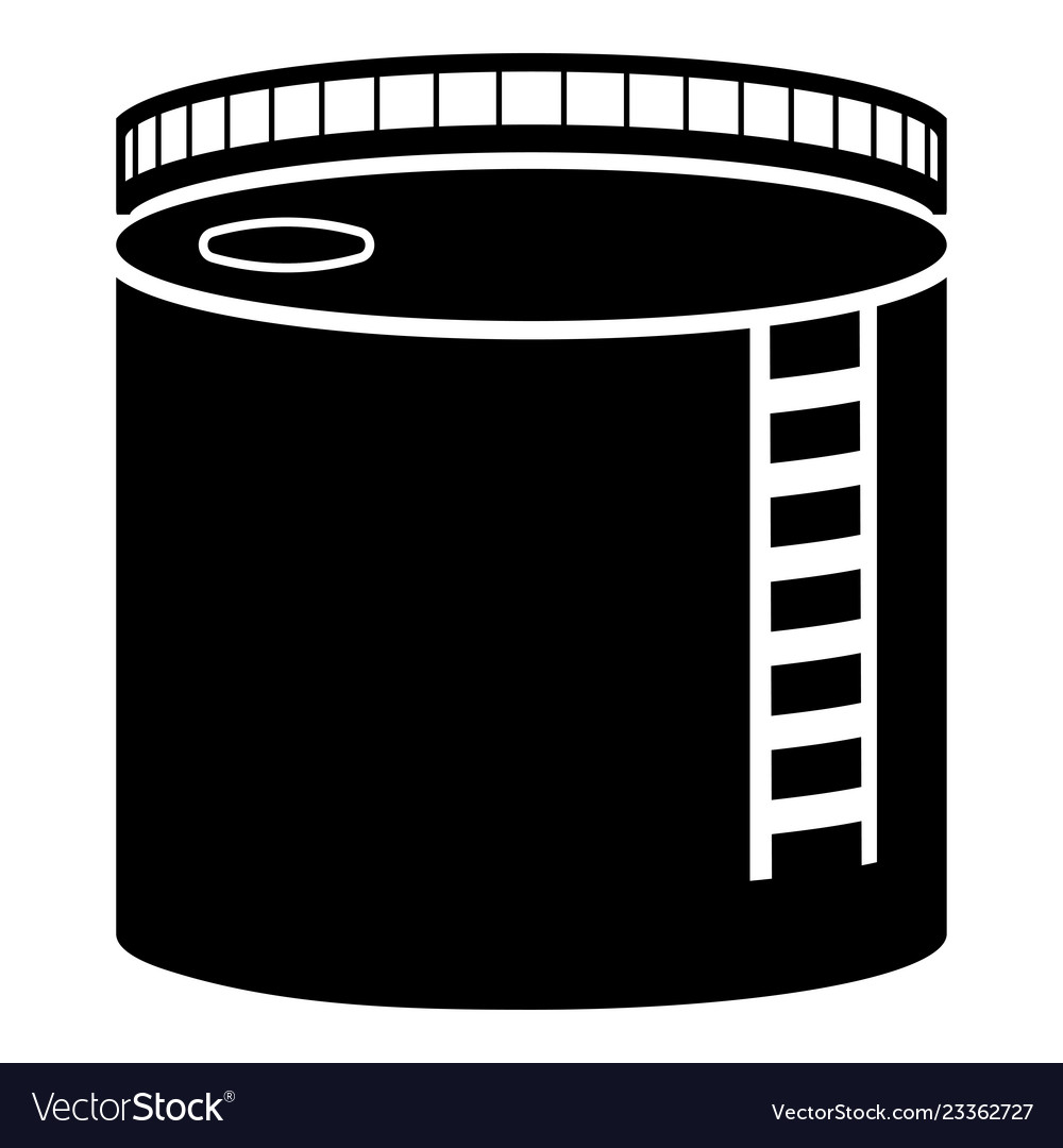 Tank with oil oil storage tank heating oil icon Vector Image Tank with oil oil storage tank heating oil icon Vector Image