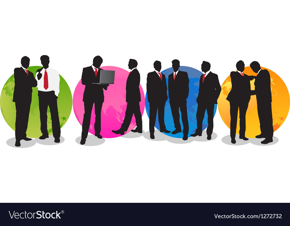 Business set Royalty Free Vector Image - VectorStock