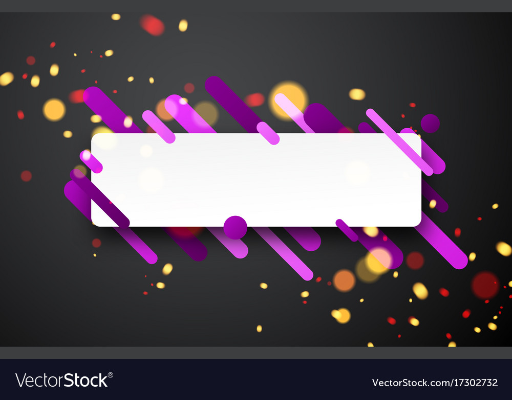 Colorful rectangular background on gray Royalty Free Vector