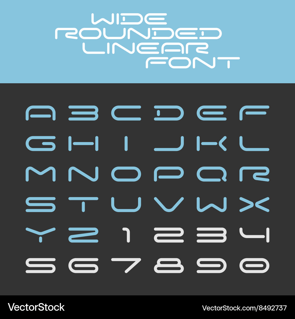 Wide Fonts