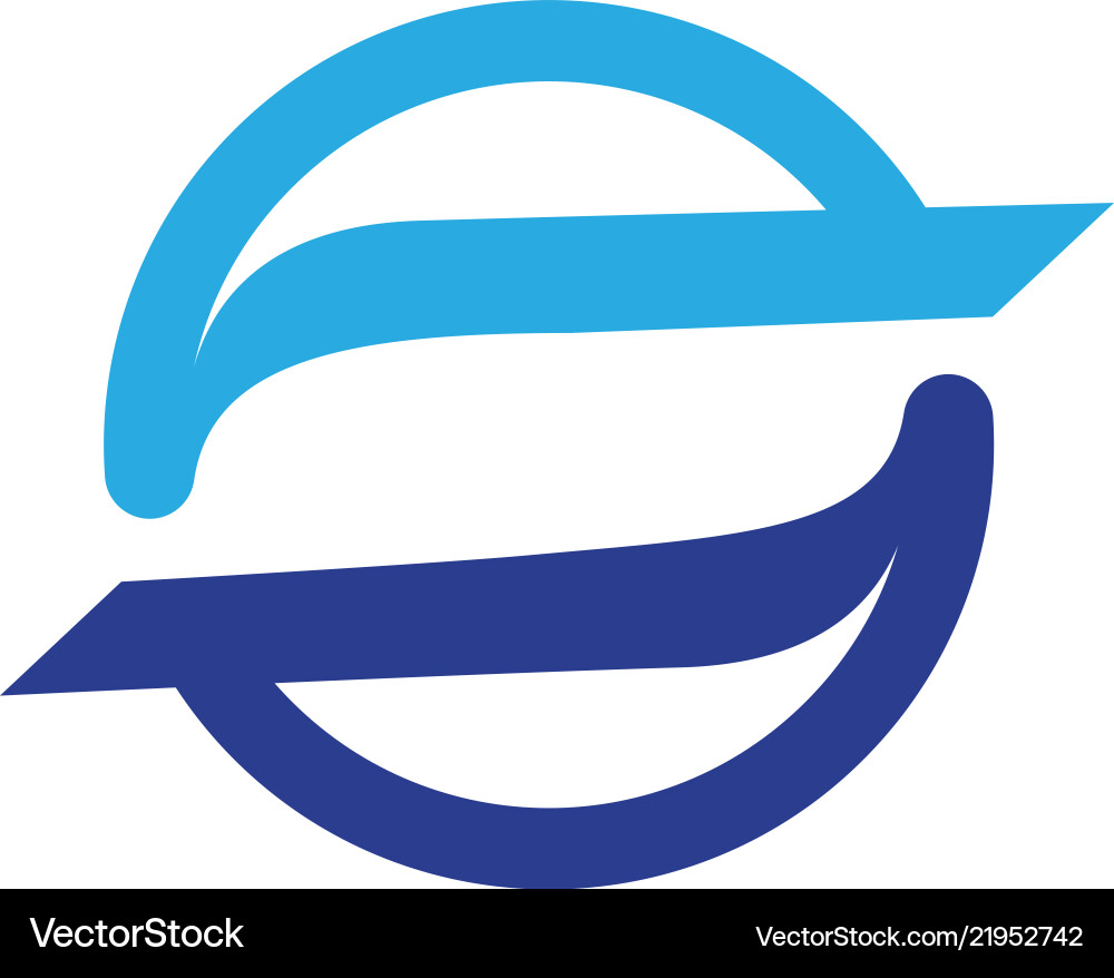 S logo and symbols template icon Royalty Free Vector Image