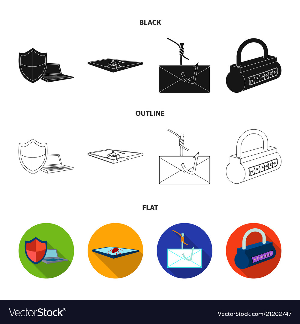 Hacker system connection hackers and hacking Vector Image