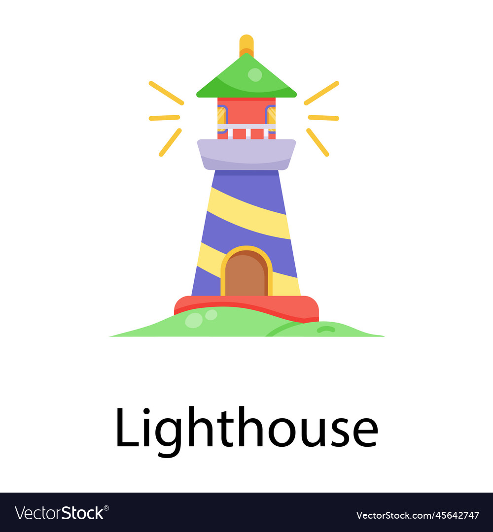 Lighthouse Royalty Free Vector Image - VectorStock