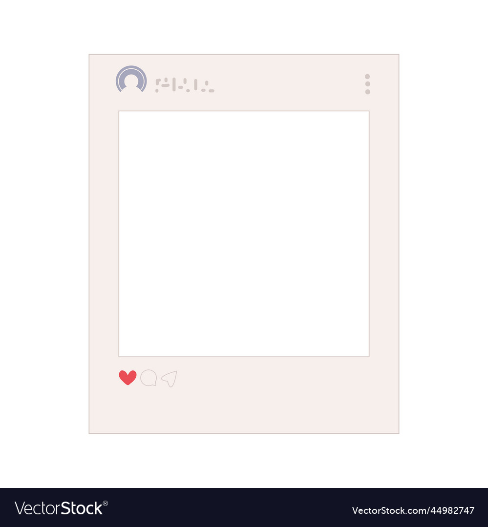 Picture frame web Royalty Free Vector Image - VectorStock