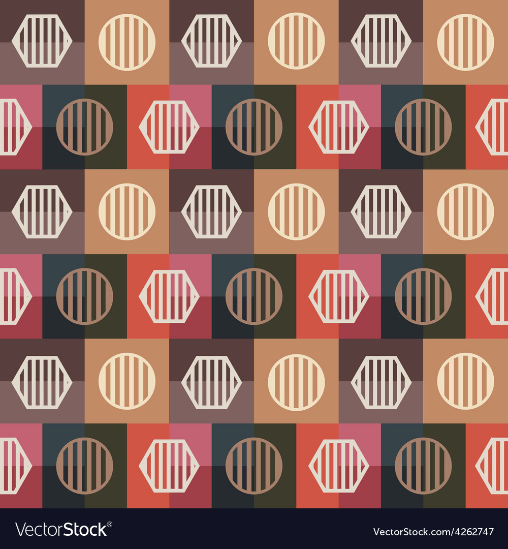 Retro squares seamless pattern Royalty Free Vector Image Retro squares seamless pattern Royalty Free Vector Image
