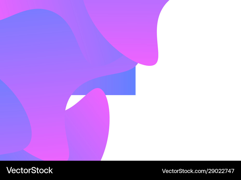 Trendy abstract background with pink and blue Vector Image