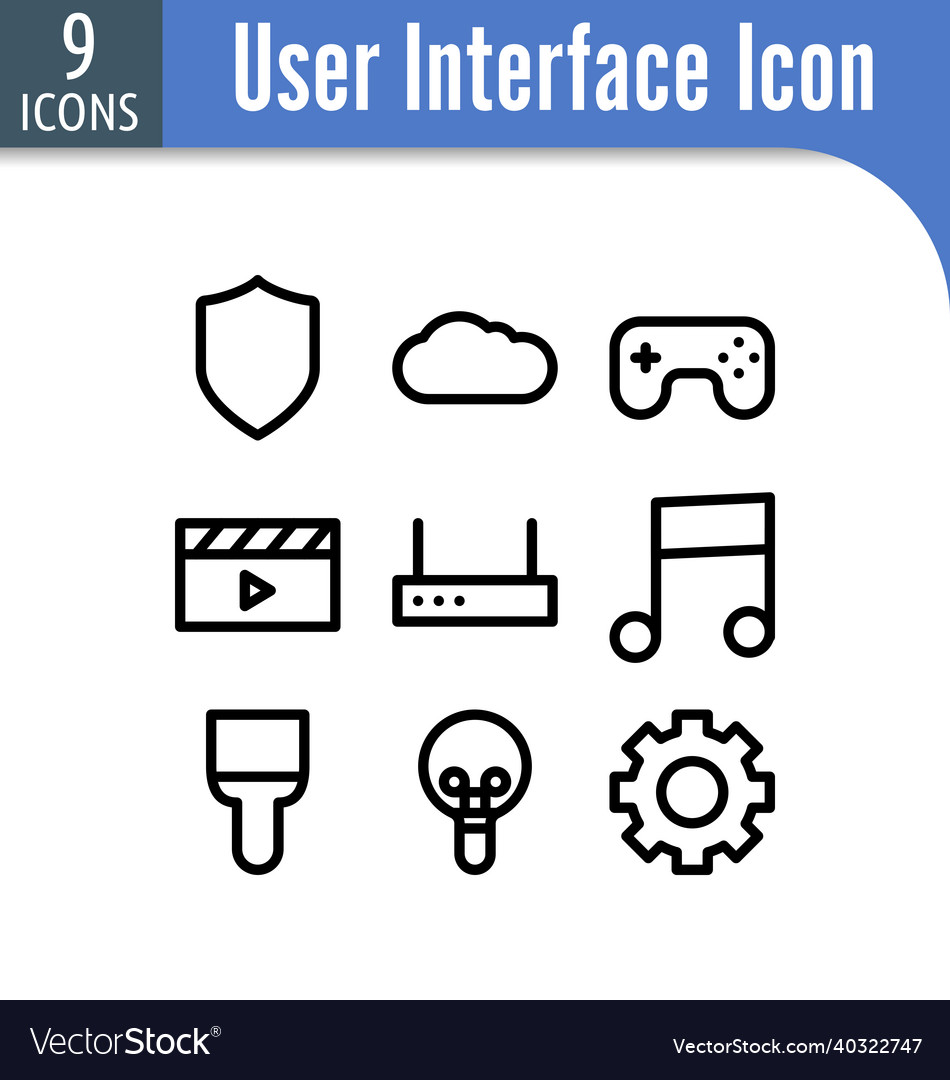 User interface icon2 Royalty Free Vector Image