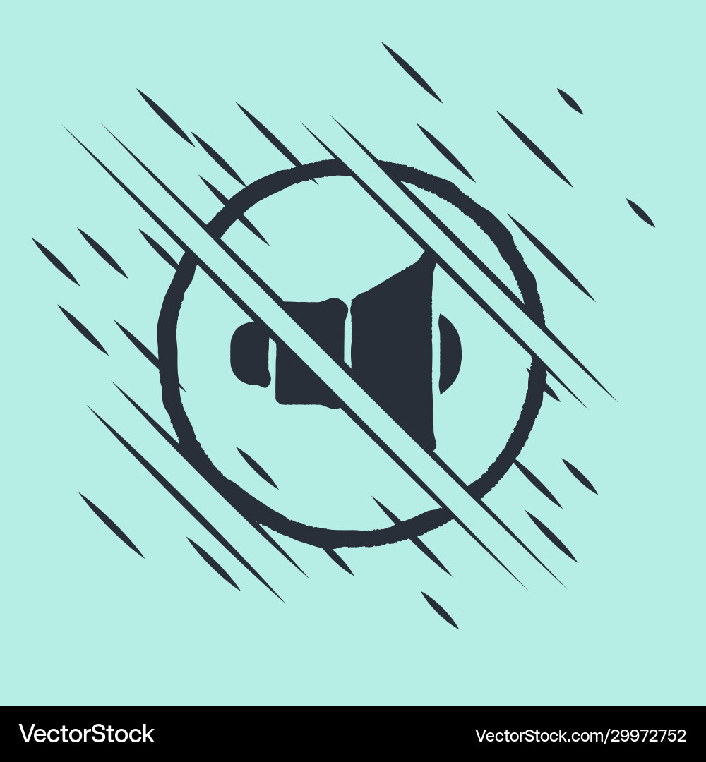 Black speaker volume audio voice sound symbol Vector Image