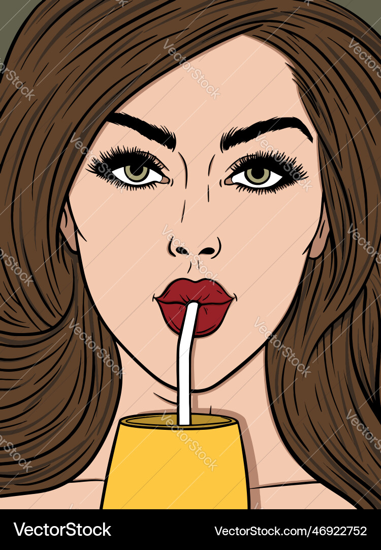 Pin up girl Royalty Free Vector Image - VectorStock