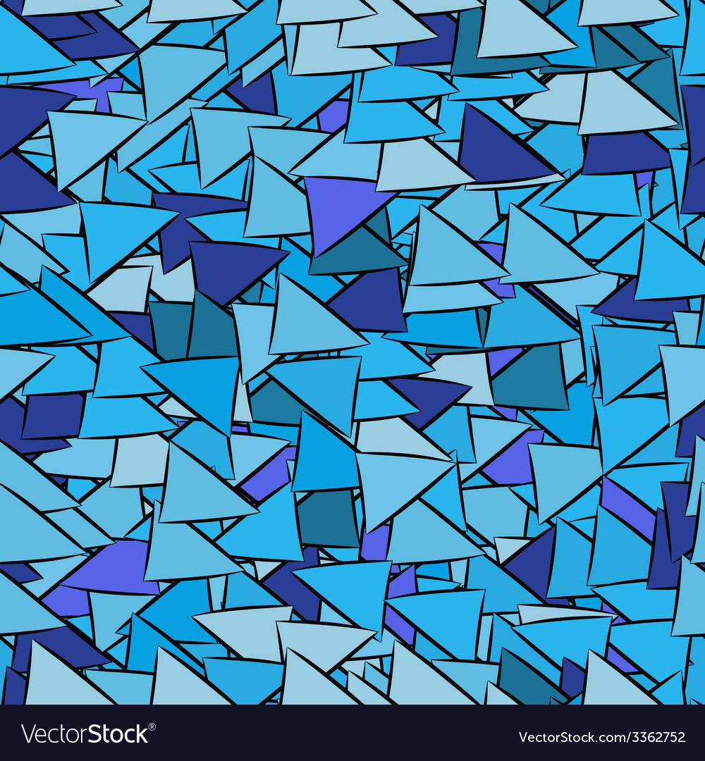 Seamless background pattern with triangles Vector Image