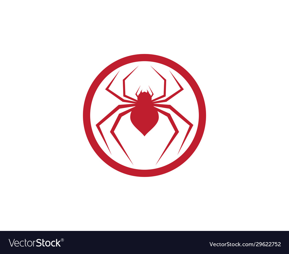 Spider symbol icon Royalty Free Vector Image - VectorStock