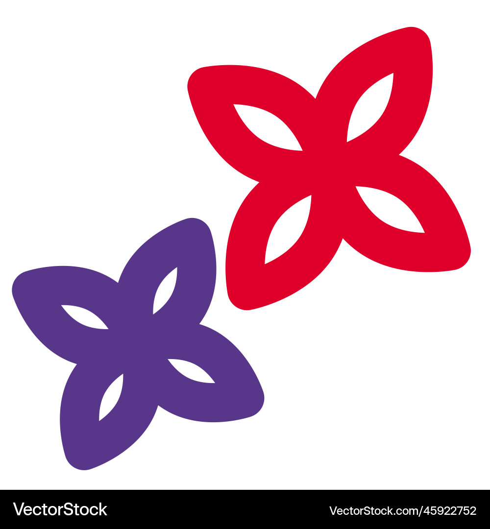 Youtiao doughnut outline icon Royalty Free Vector Image