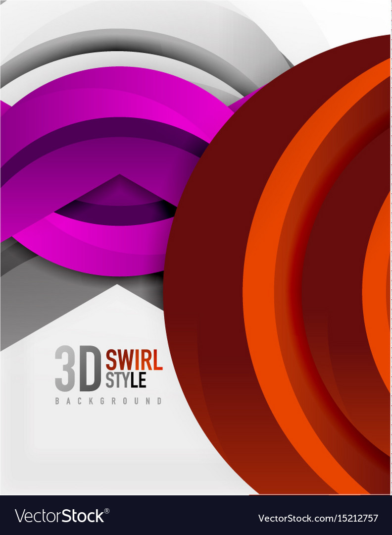 3d wave design Royalty Free Vector Image - VectorStock