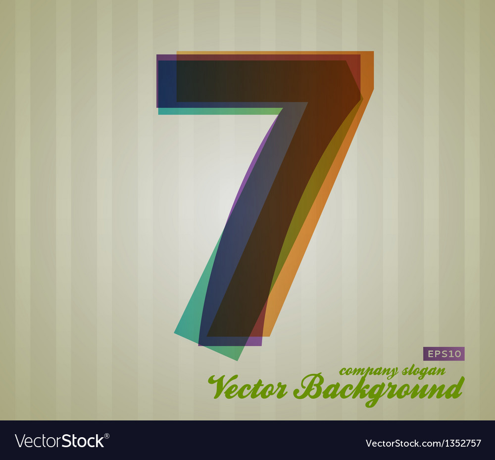 Color transparency symbol 7 Royalty Free Vector Image