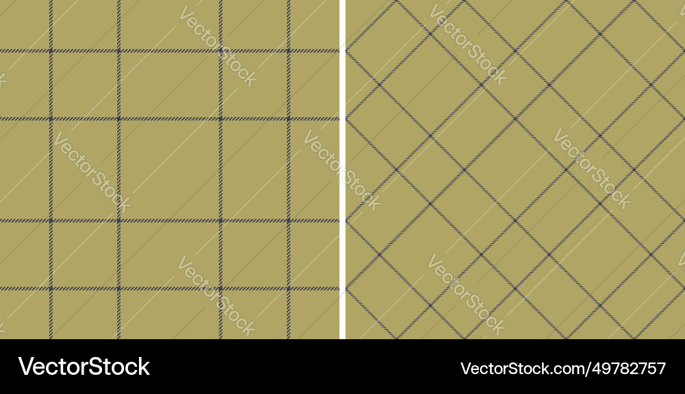 Seamless pattern of tartan check textile with a Vector Image