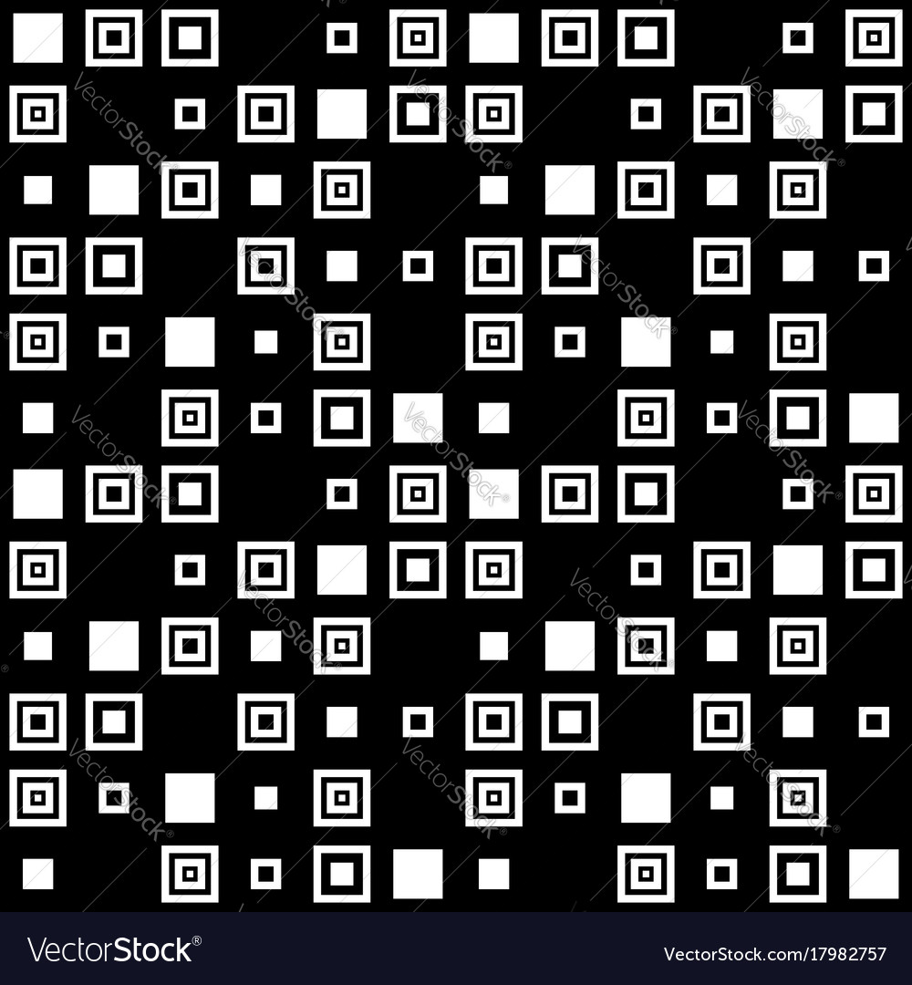 Simple seamless pattern of squares Royalty Free Vector Image